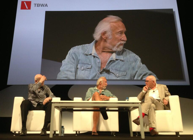 Lee Clow ve George Lois Cannes'da buluştu - MediaCat