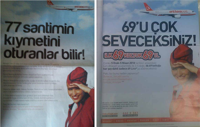 Atlasjet'ten '77 santim'i dakiklikle birleştiren kampanya - MediaCat